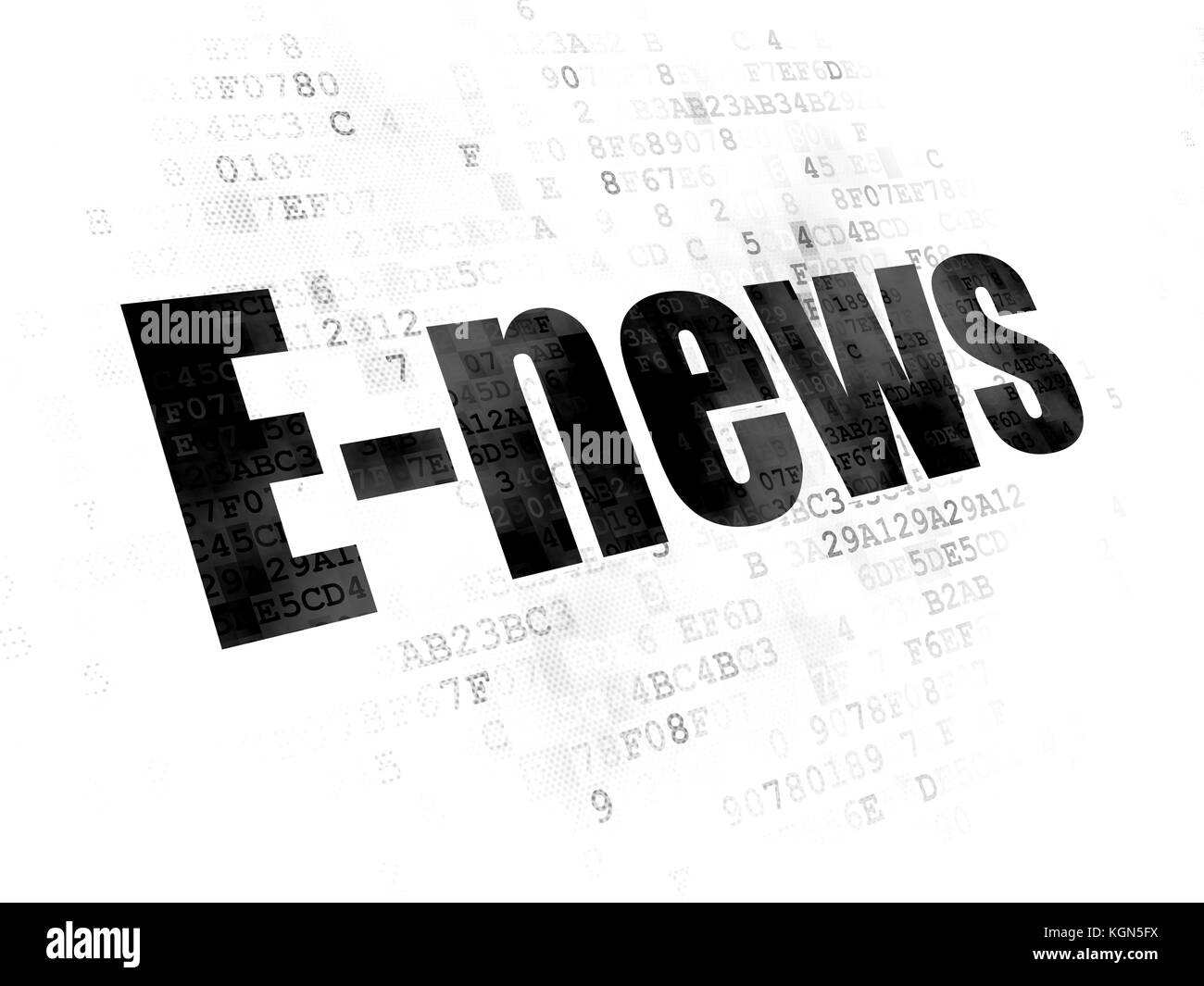 News text code on Black and White Stock Photos & Images - Alamy