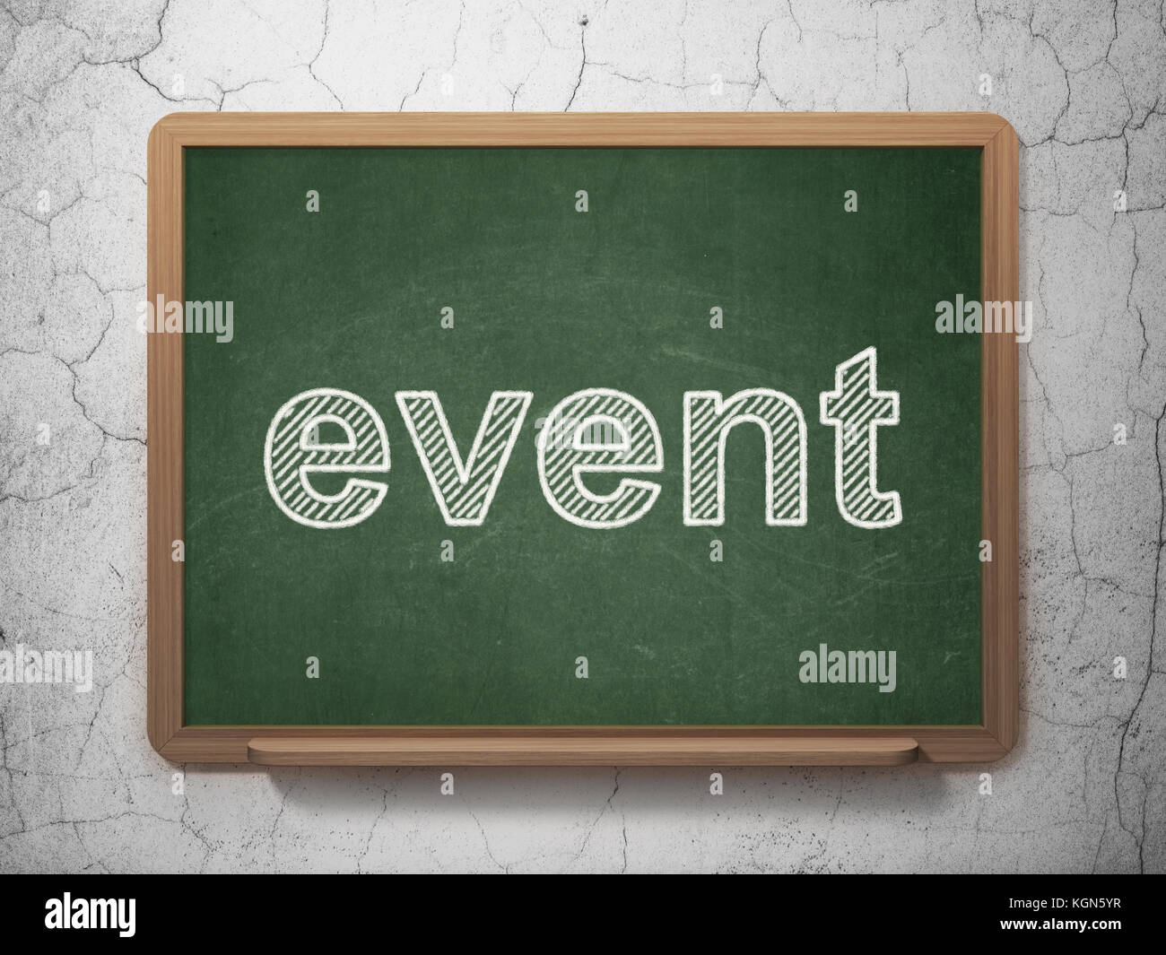 Entertainment, concept: Event on chalkboard background Stock Photo - Alamy