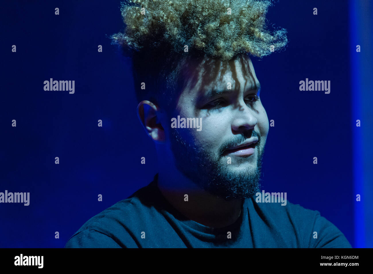 Rome, Italy. 07th Nov, 2017. The young Cuban singer performed on 7/11 ...