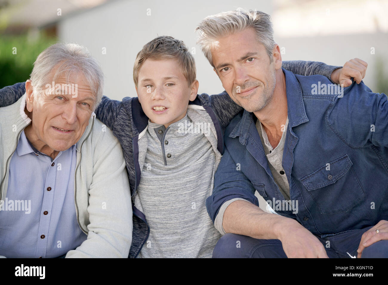 Generation of men hi-res stock photography and images - Alamy