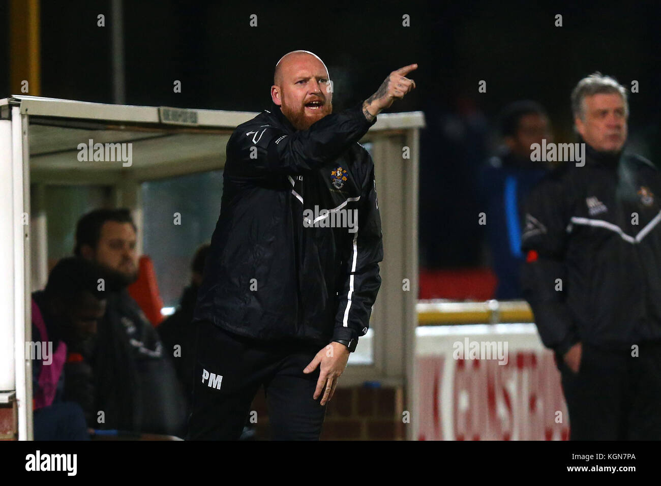 Romford manager Paul Martin during Romford vs Haringey Borough, Bostik ...