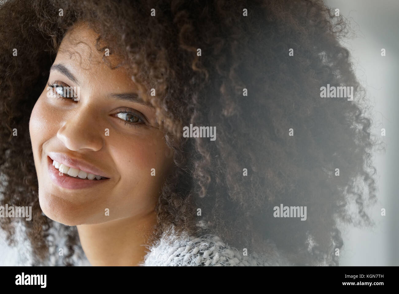 Portrait of attractive mixed-race woman Stock Photo - Alamy Portrait of attractive mixed-race woman Stock Photo - Alamy