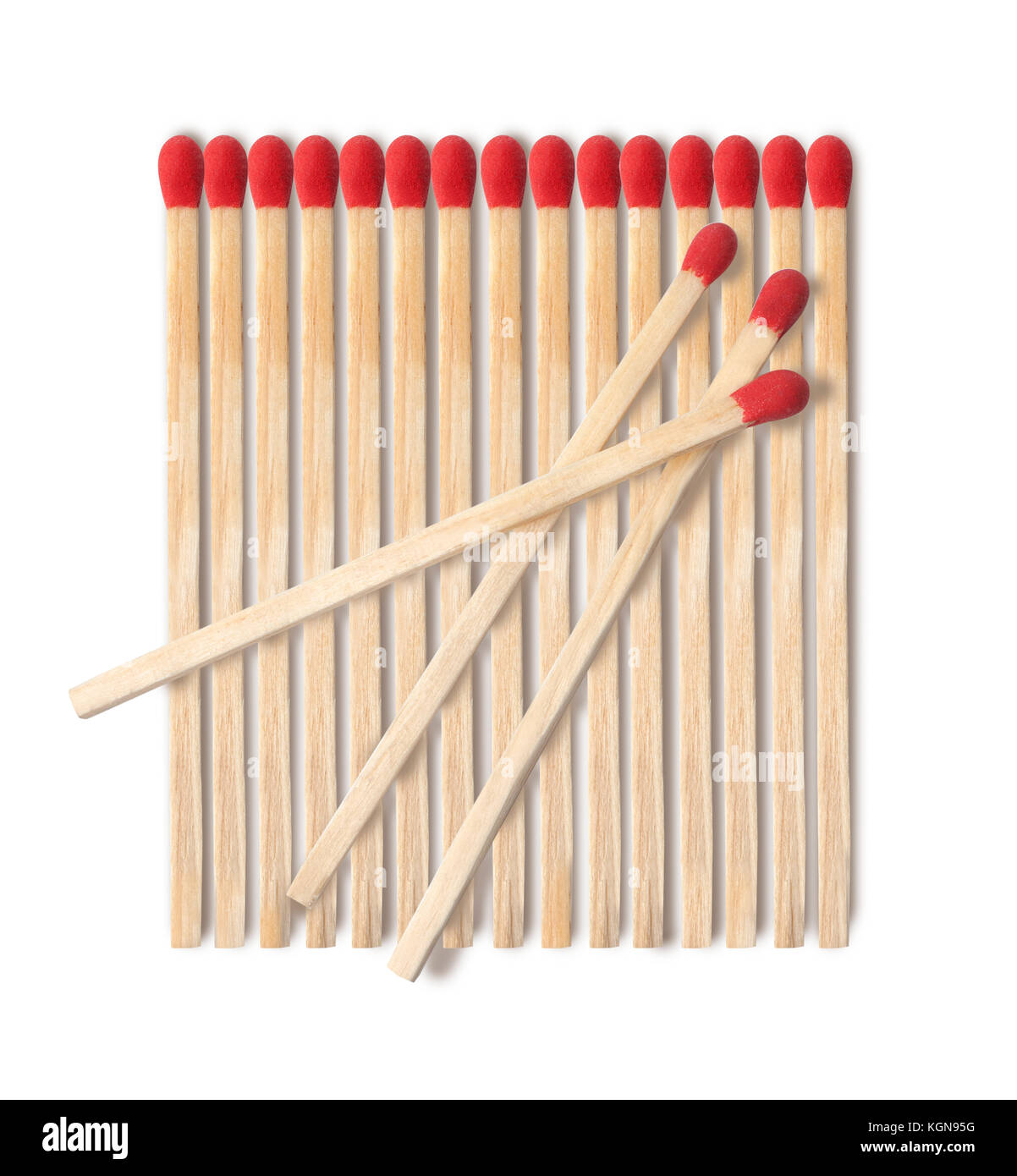 Close-up of a red match isolated on a white background Stock Photo - Alamy