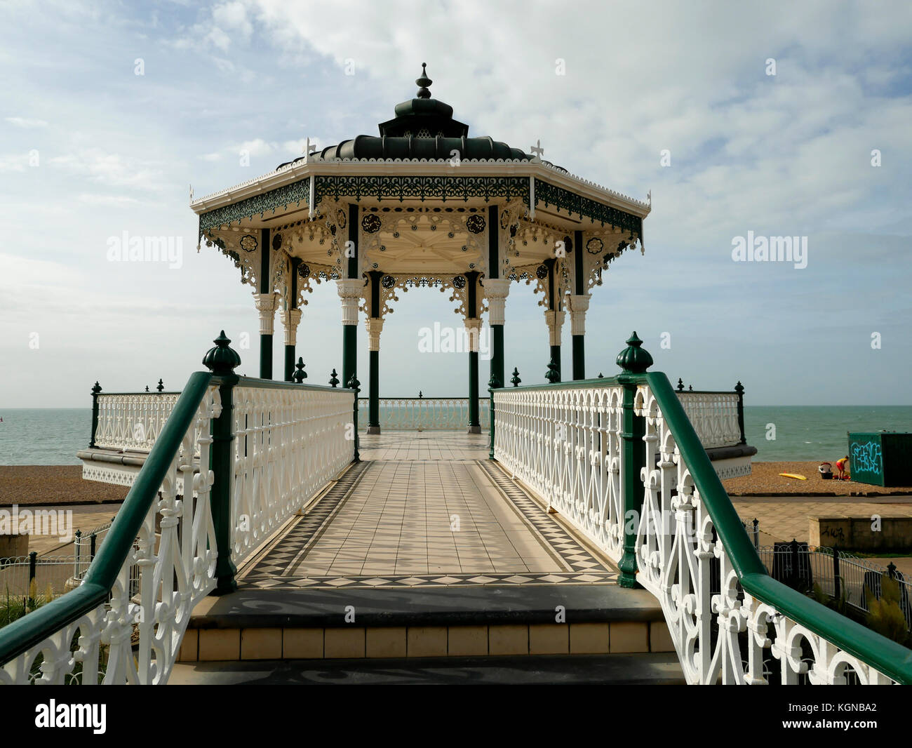 Bandstand on Brightons seafront England Stock Photo - Alamy