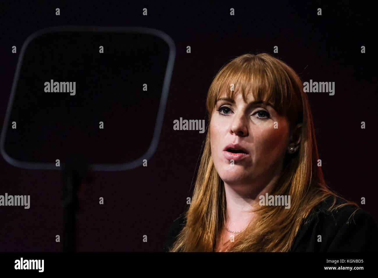 Angela Rayner addresses the Labour Party Autumn Conference at Brighton ...