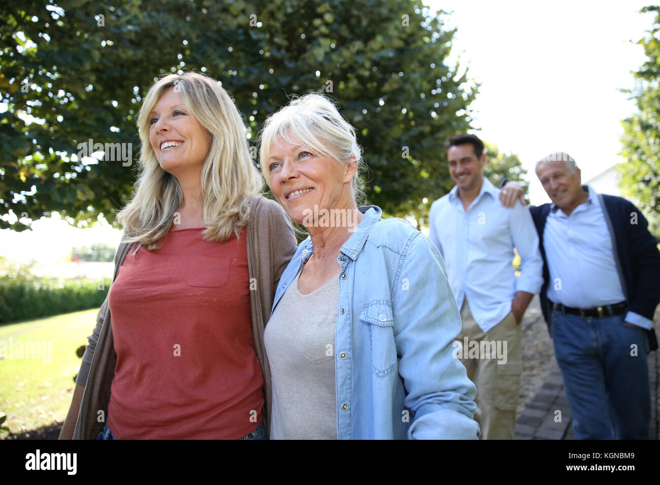 Adults 40s children hi-res stock photography and images - Alamy