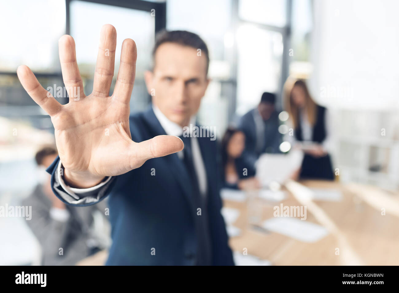 Stop men at work hi-res stock photography and images - Alamy