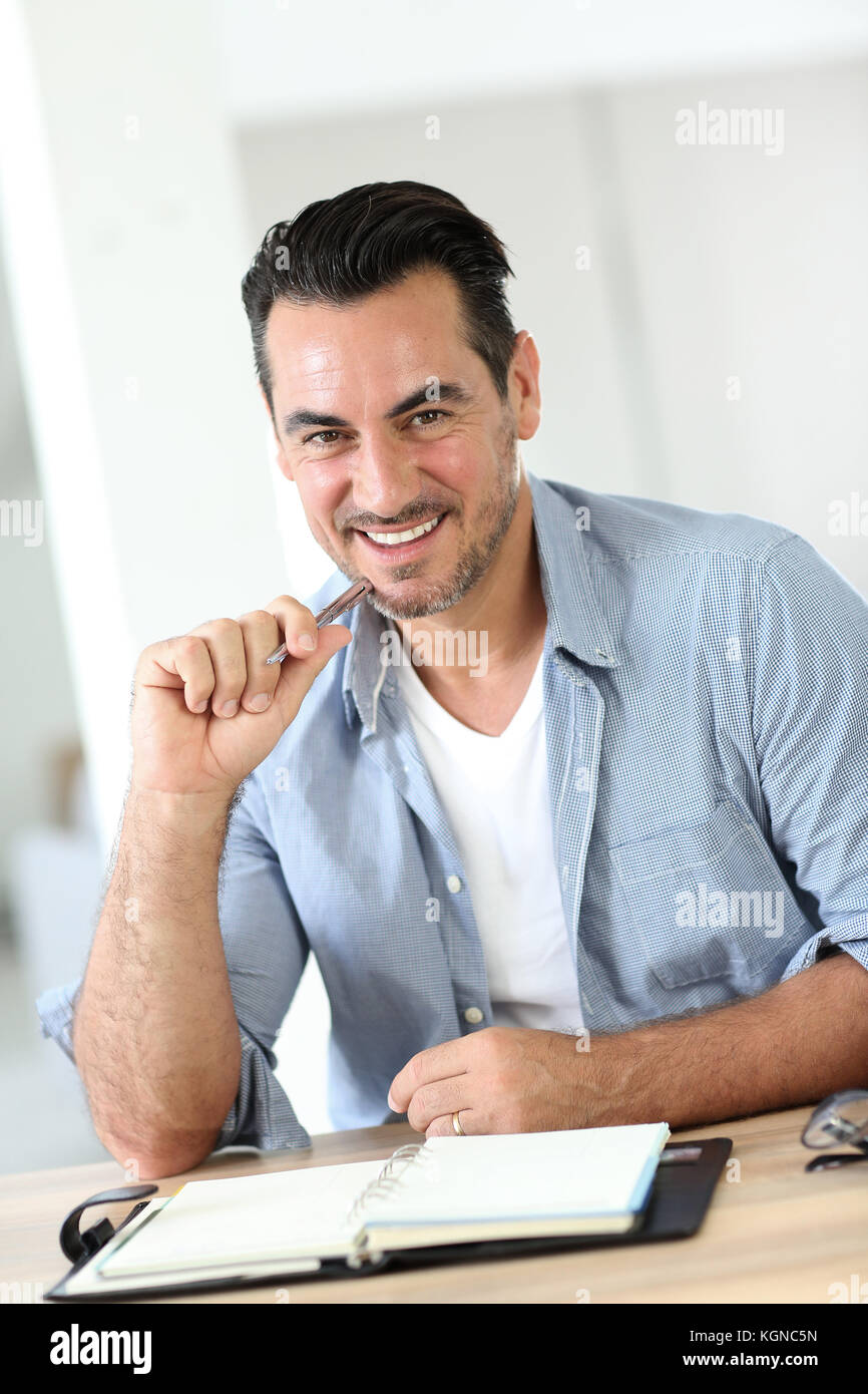 Portrait smart salesman hi-res stock photography and images - Alamy