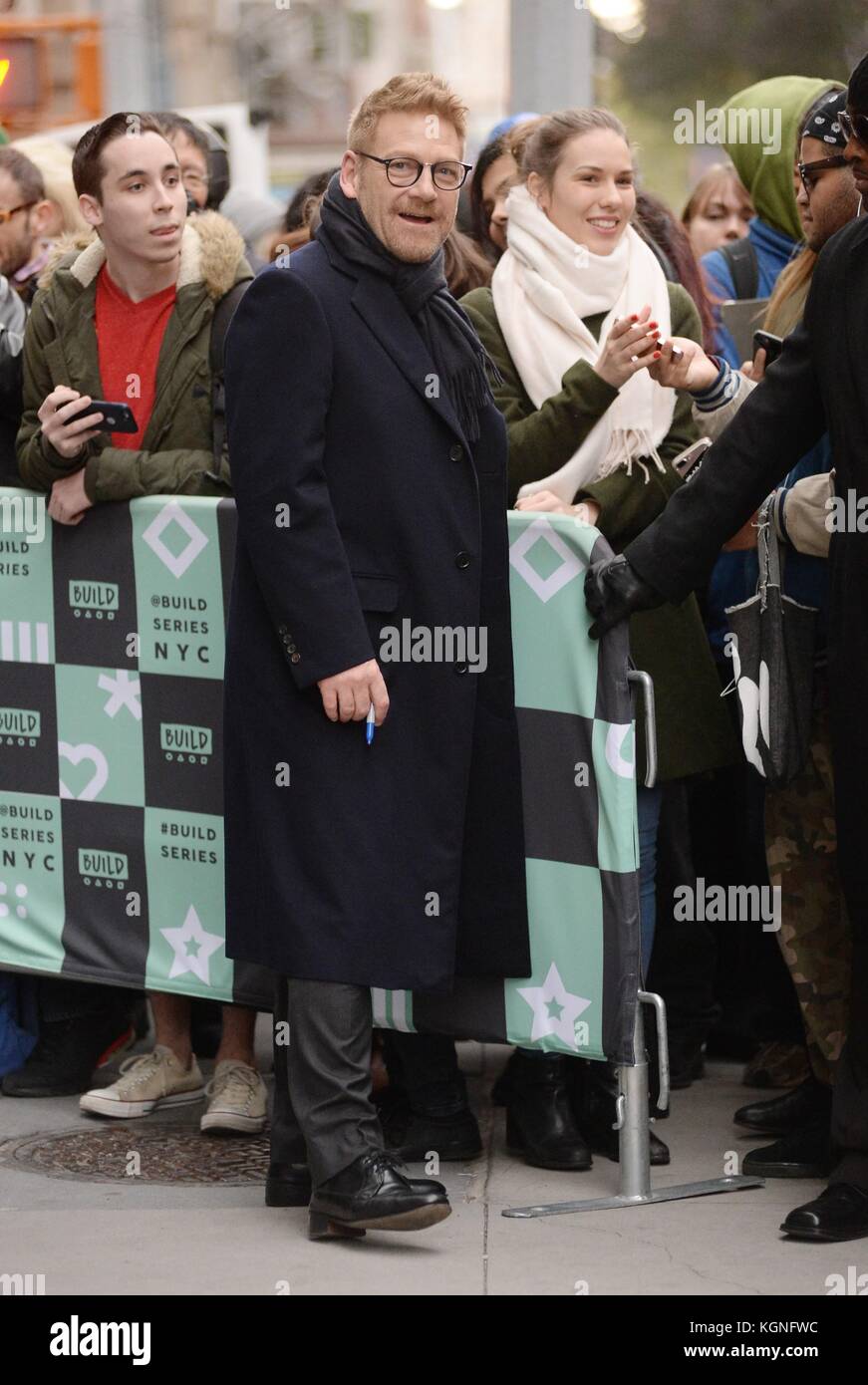 Kenneth Branagh at arrivals for AOL Build Series: Celebrity Arrivals ...