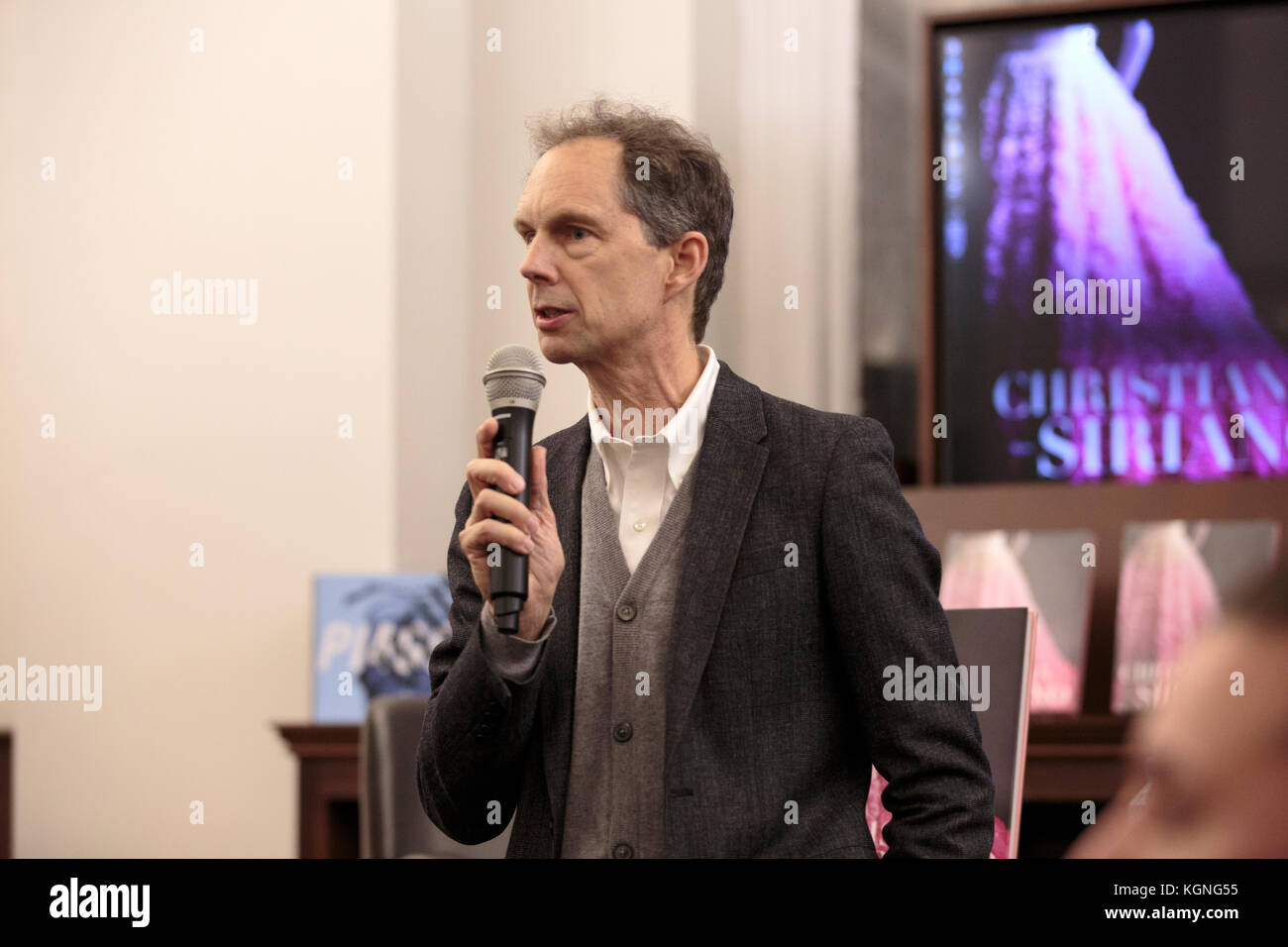 New York, United States. 08th Nov, 2017. SIRIANO launches his new book ...