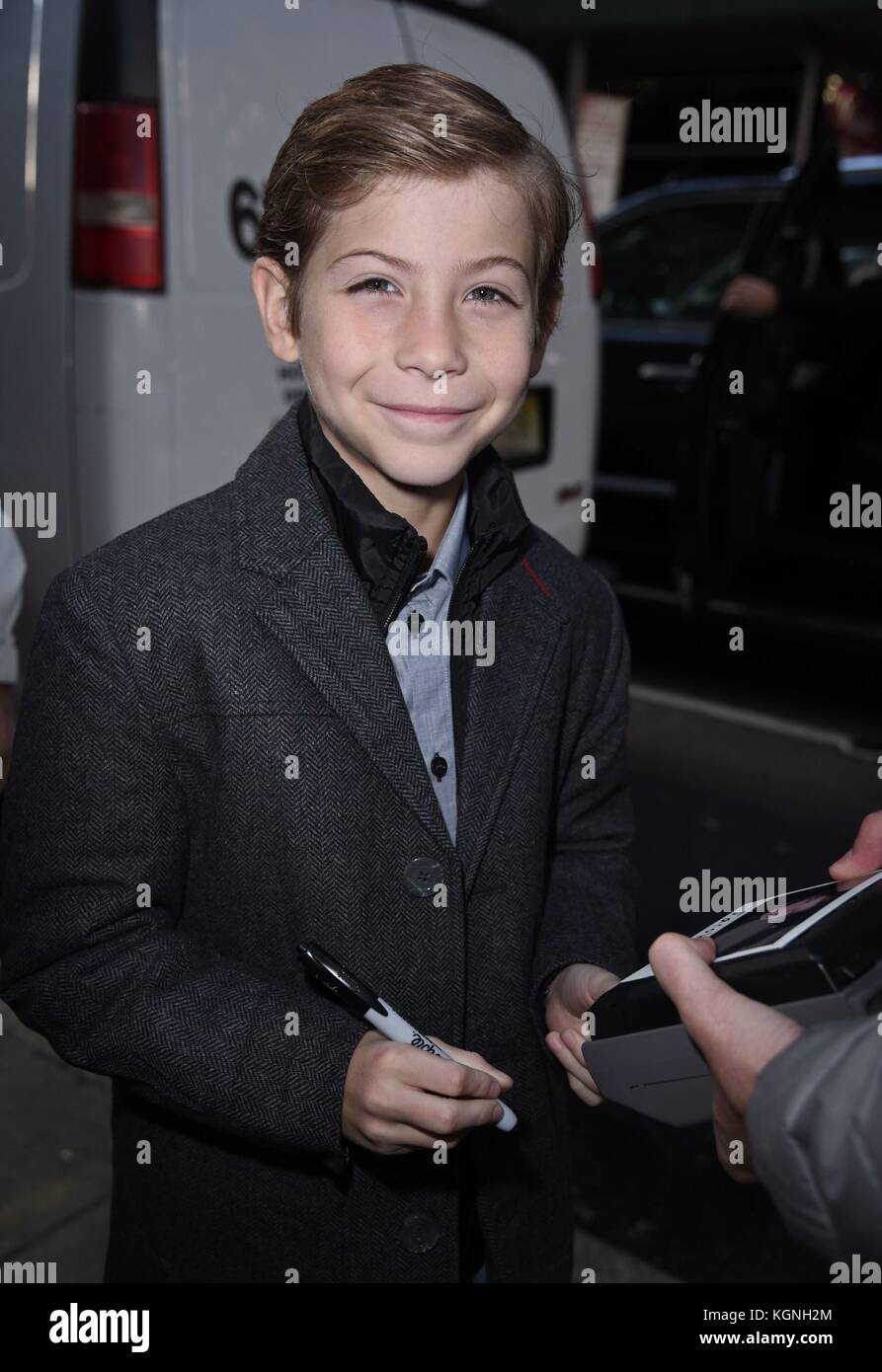 New York, NY, USA. 9th Nov, 2017. Jacob Tremblay, seen at the Today ...