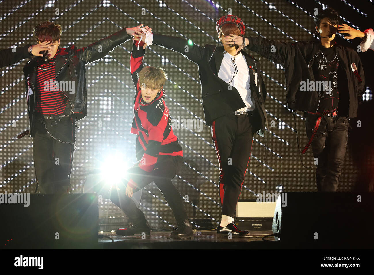 10th Nov, 2017. S. Korean boy group Victon South Korean boy group ...