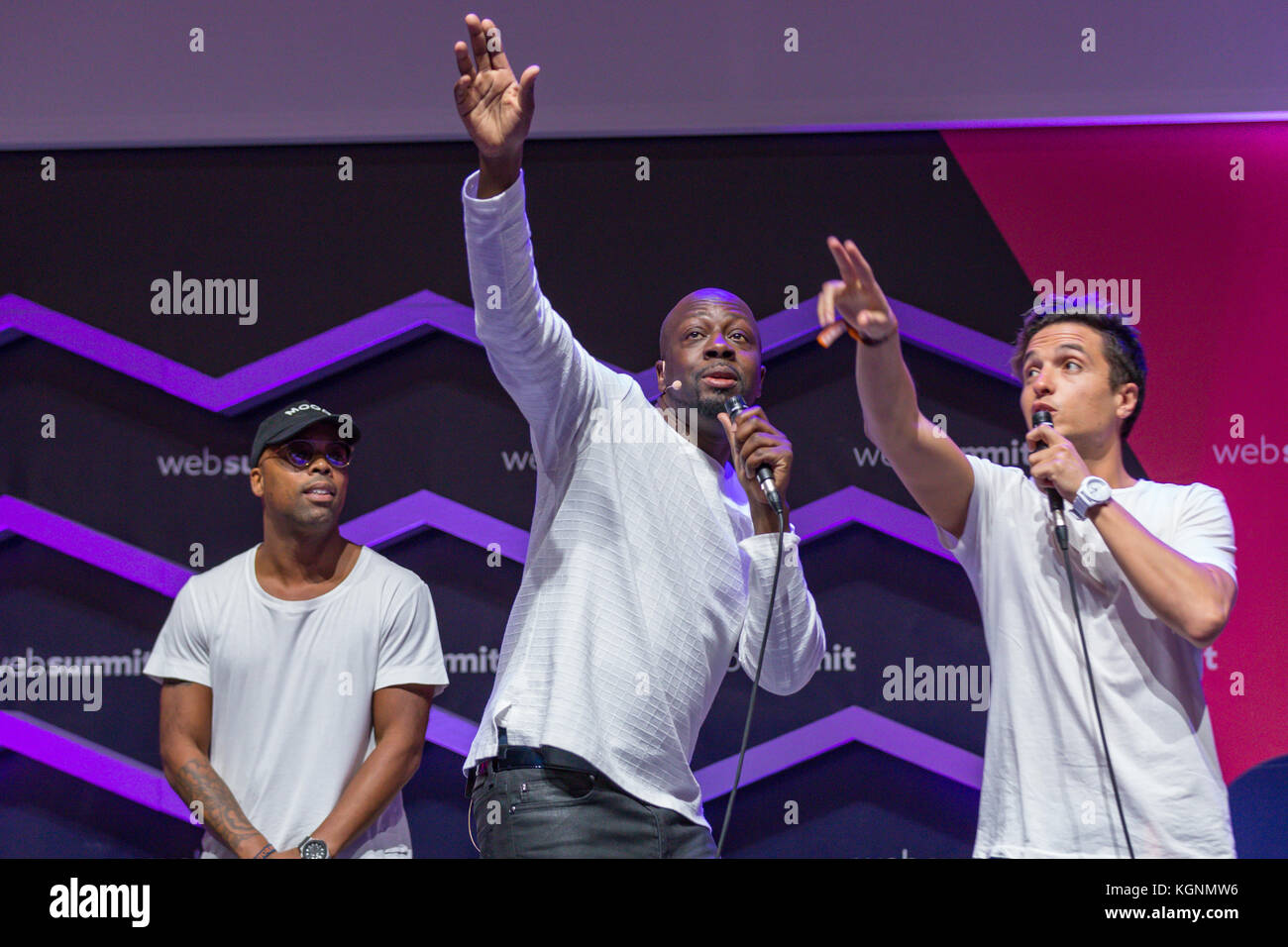 November 09, 2017. Lisbon, Portugal. Capeverdean singer, Nelson Freitas ...