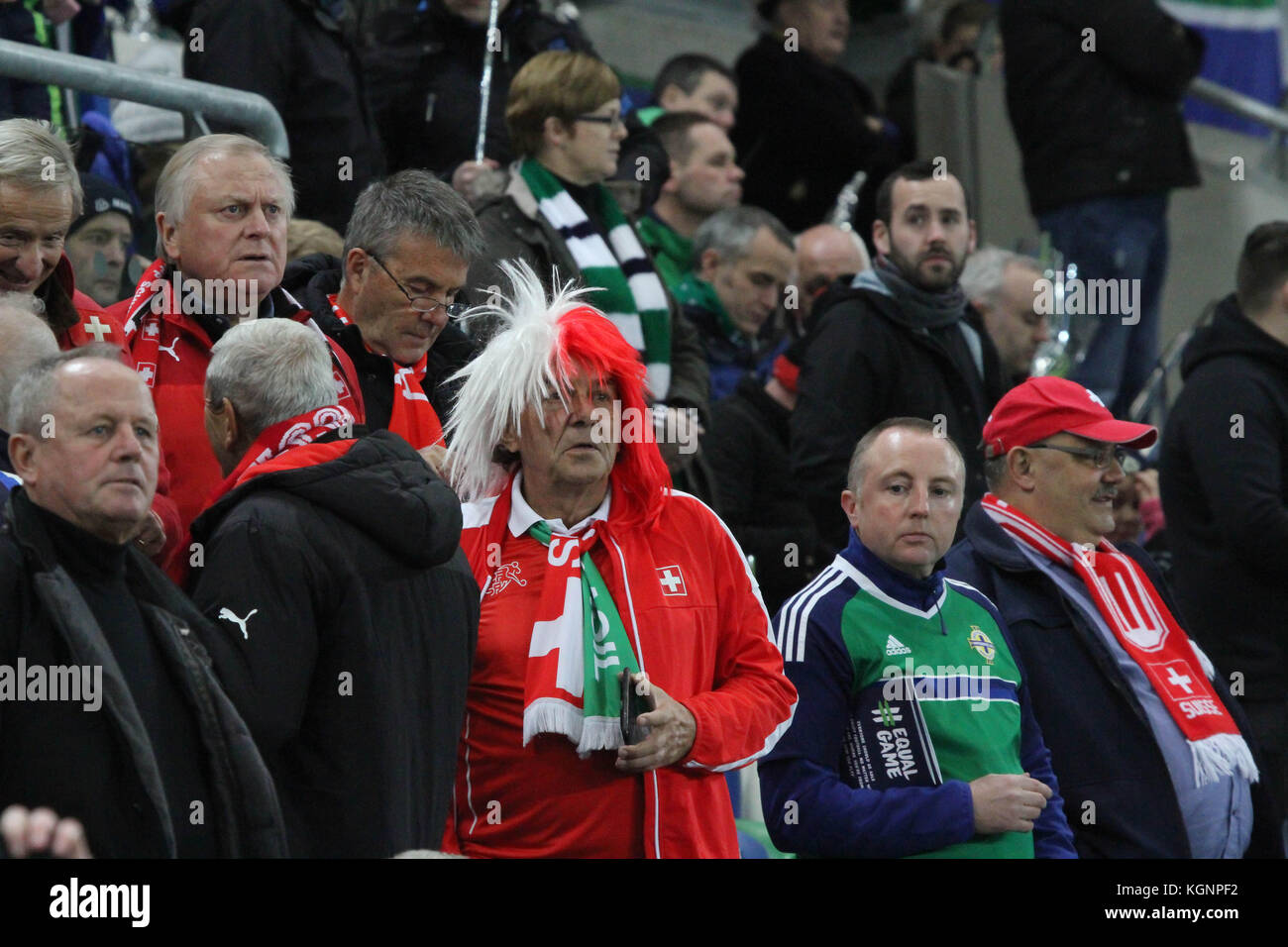 Windsor Park Belfast Northern Ireland. 09 November 2017. 2018 World Cup ...
