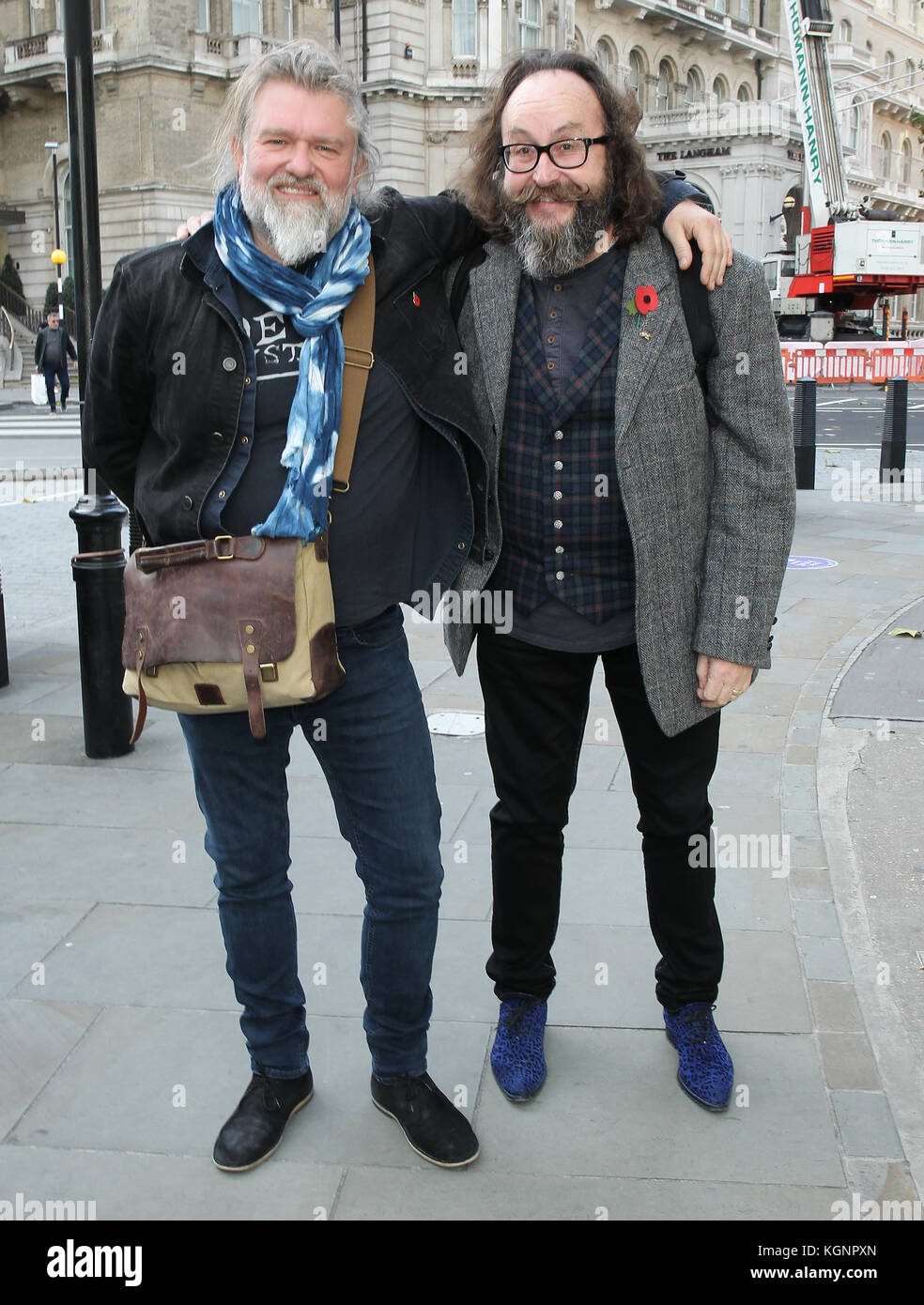 London, UK. 10th Nov, 2017. David Myers and Simon "Si" King ...