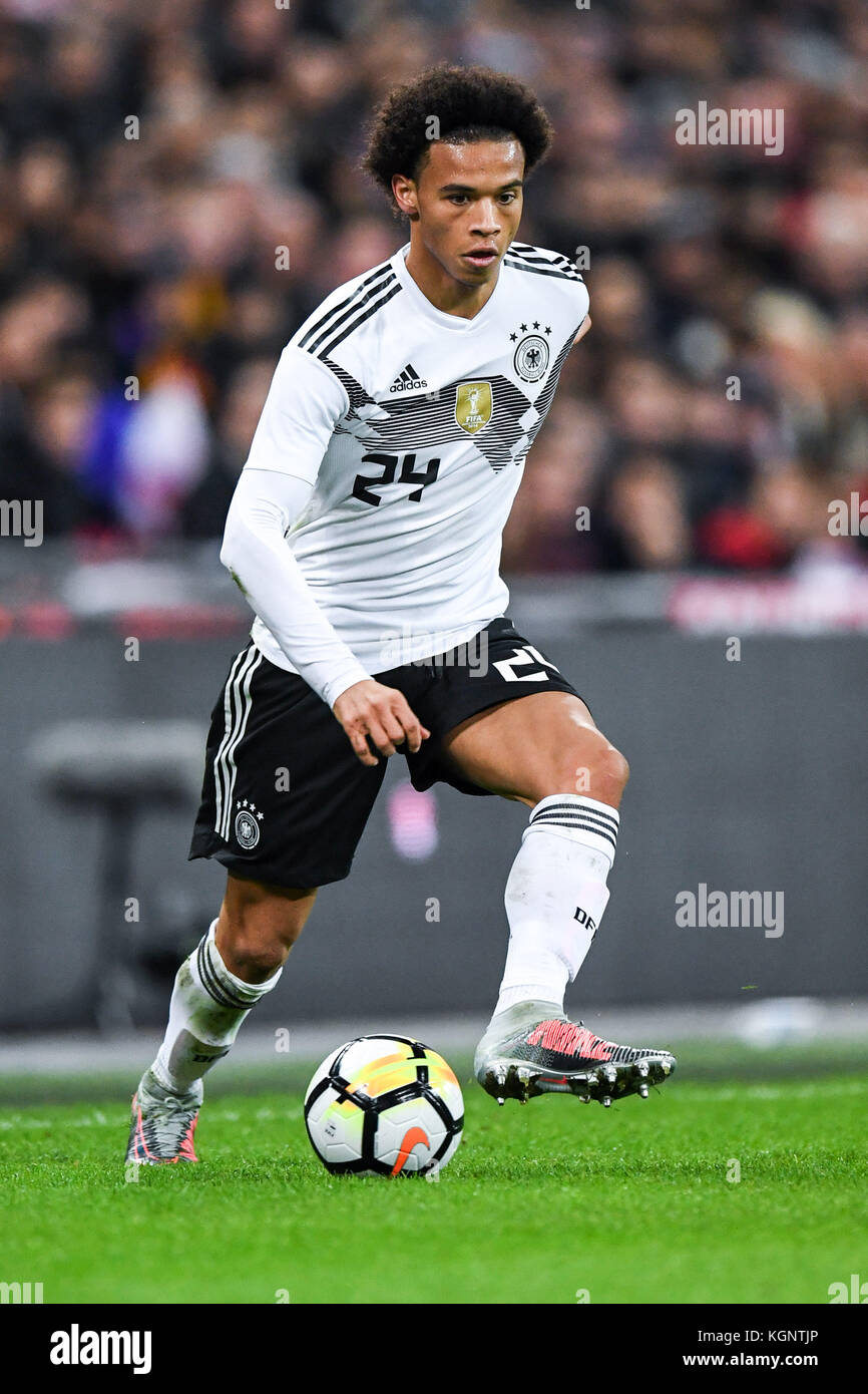 Leroy Sane (Germany) GES/ Fussball/ Freundschaftsspiel: England ...