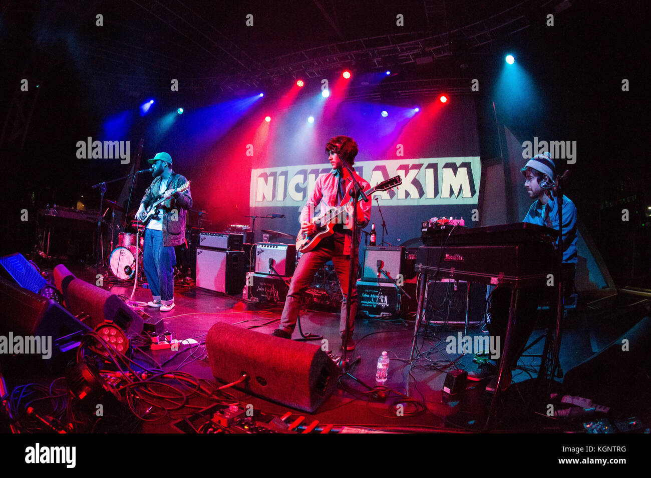 Milan, Italy. 10th Nov, 2017. The American singer-songwriter NICK HAKIM ...