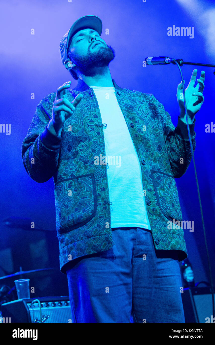 Milan, Italy. 10th Nov, 2017. The American singer-songwriter NICK HAKIM ...