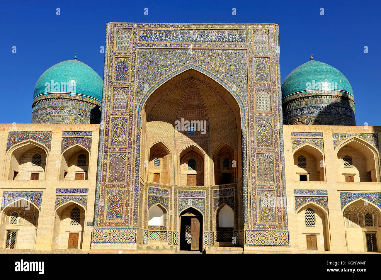 Bukhara: Miri Arab Madrasa Stock Photo - Alamy