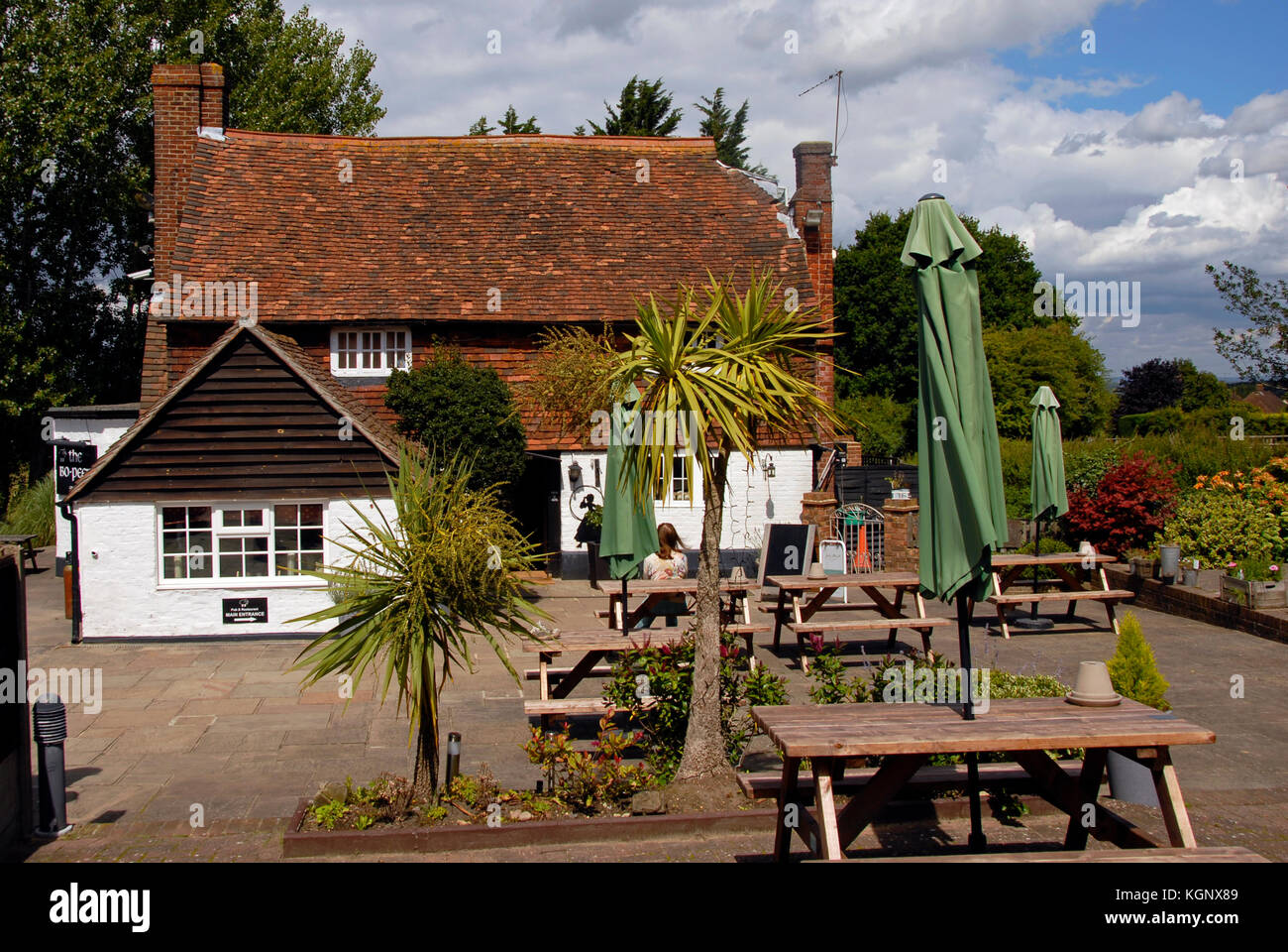 The Bo Peep public house, Chelsfield, Kent, England Stock Photo - Alamy