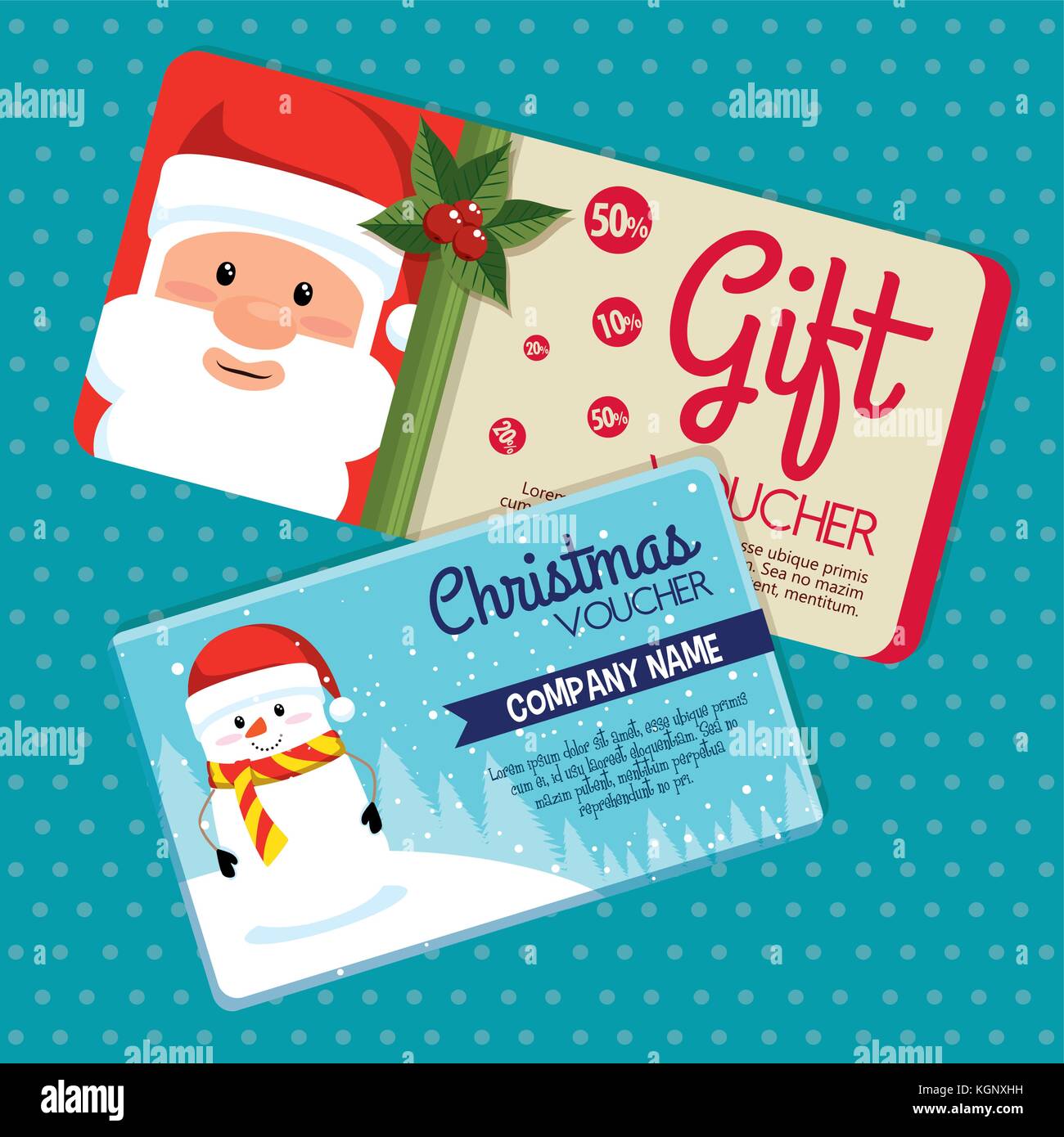 Christmas Gift Card Design