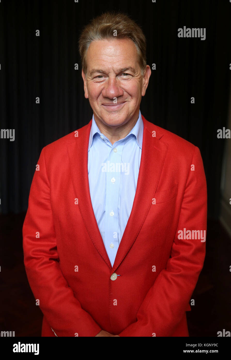 Michael Portillo attends day 3 of the Cheltenham Literature Festival ...