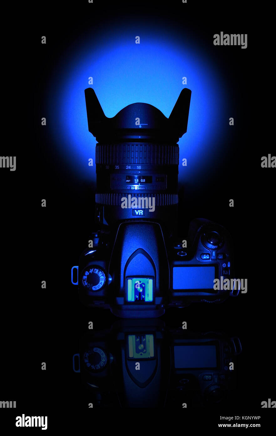 Digital blue hi-res stock photography and images - Alamy