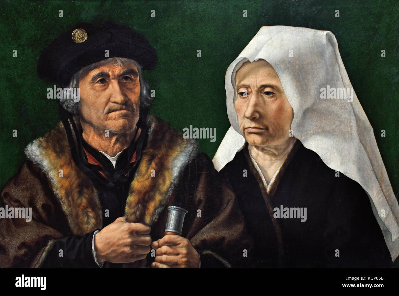An Elderly Couple 1520 Jan Gossaert (Jean Gossart) 1478 – 1532 painter ...