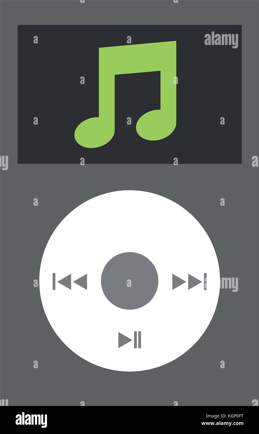 mp3 player music device vector illustration design Stock Vector Image ...