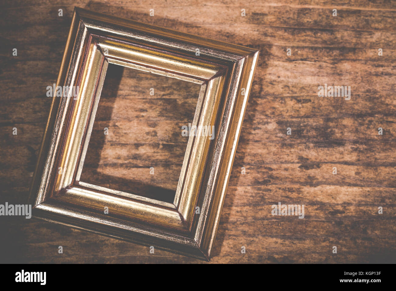 wooden picture frame Stock Photo - Alamy