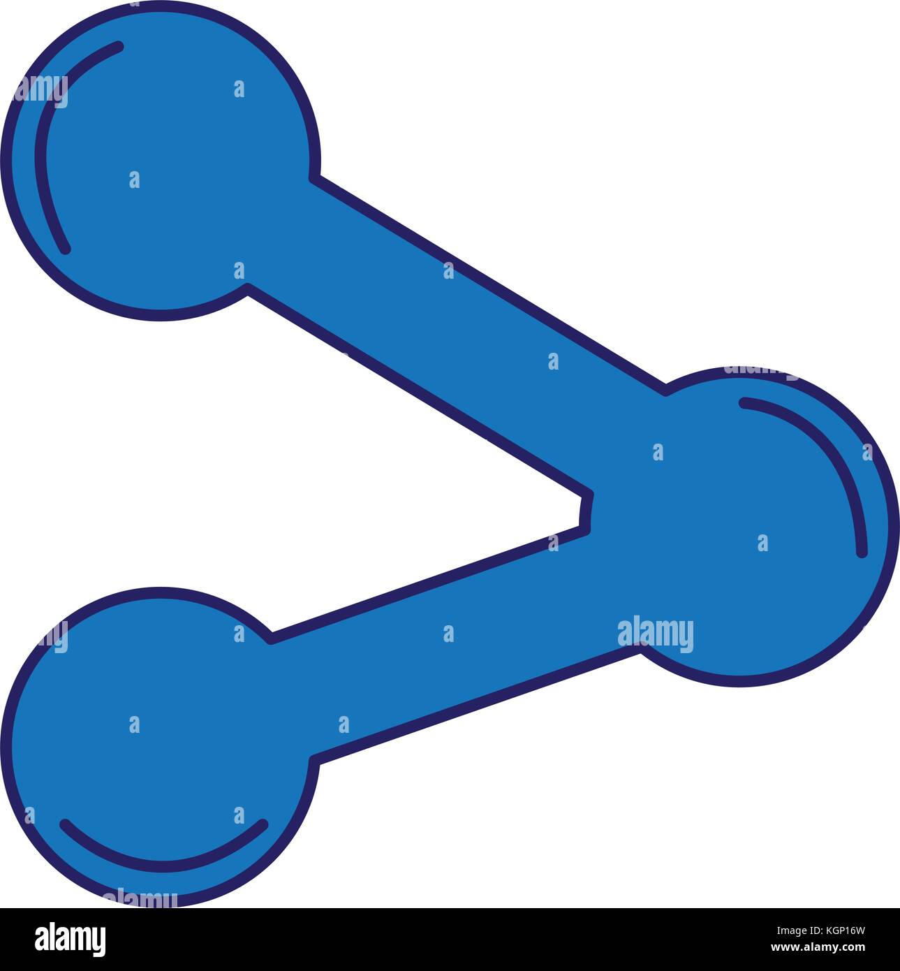 share symbol isolated icon vector illustration design Stock Vector ...