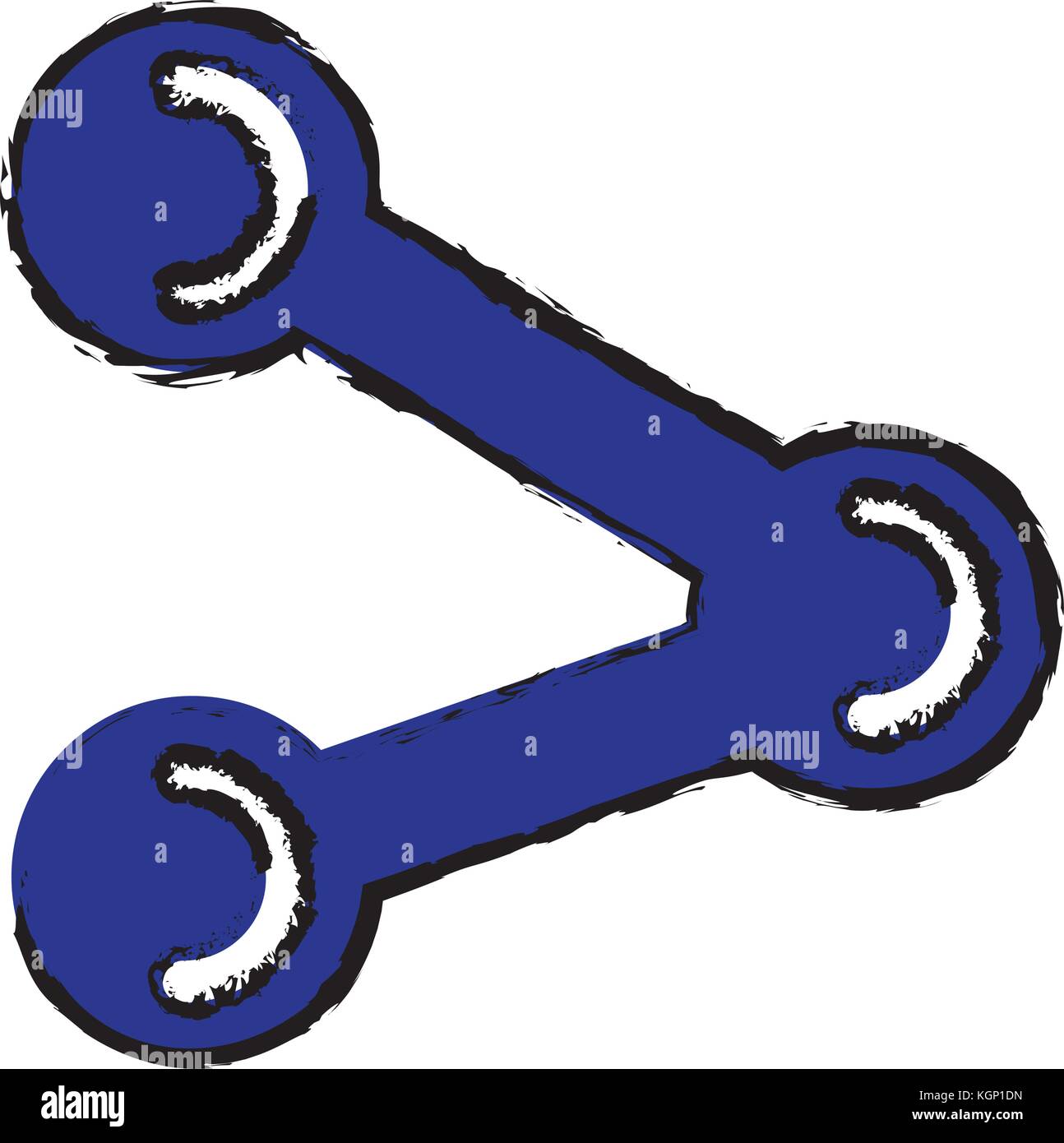 share symbol isolated icon vector illustration design Stock Vector ...
