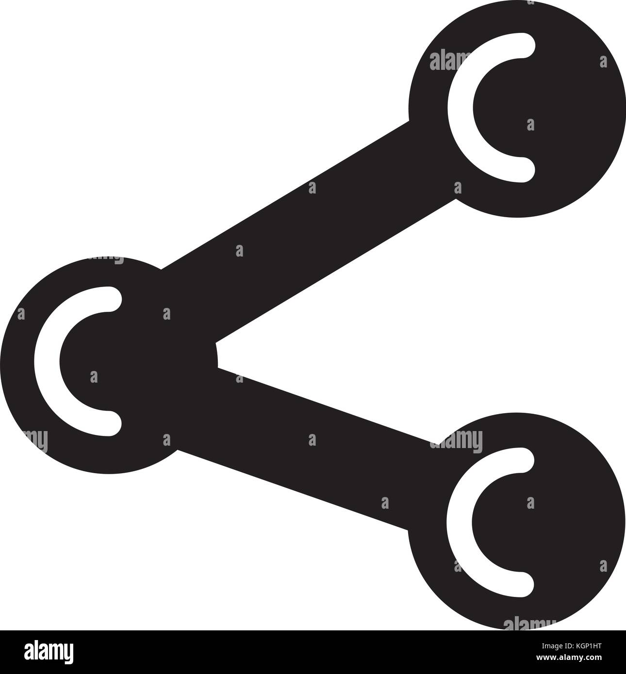 share symbol isolated icon vector illustration design Stock Vector ...