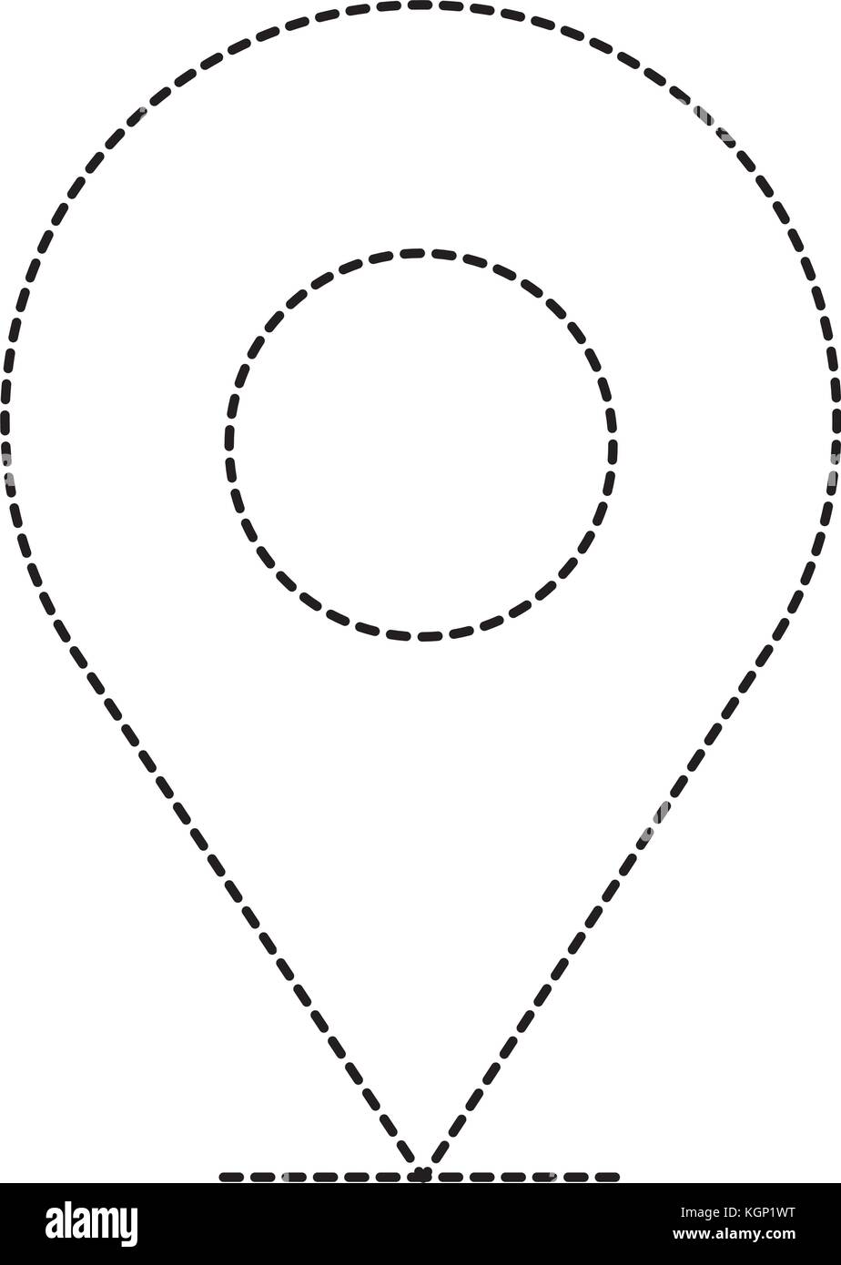 pin pointer location icon vector illustration design Stock Vector Image & Art - Alamy