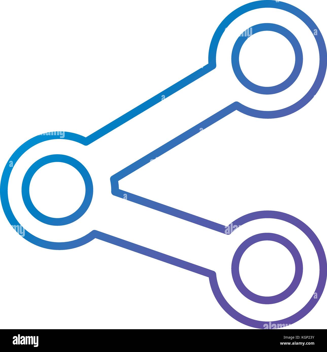 share symbol isolated icon vector illustration design Stock Vector ...