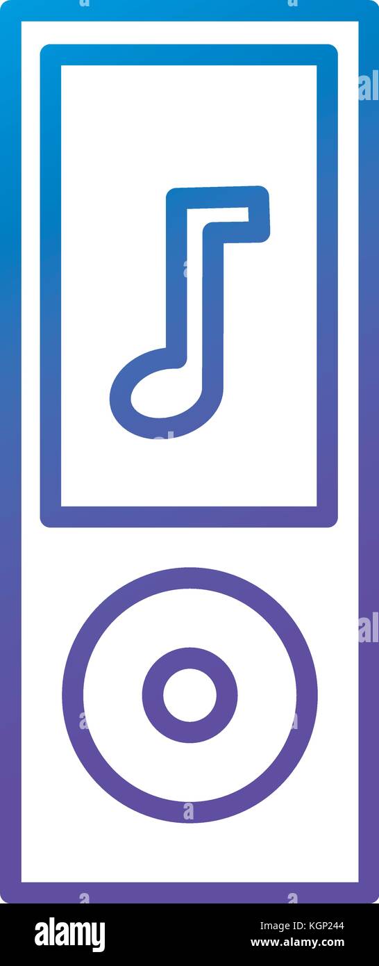 mp3 player music device vector illustration design Stock Vector Image ...