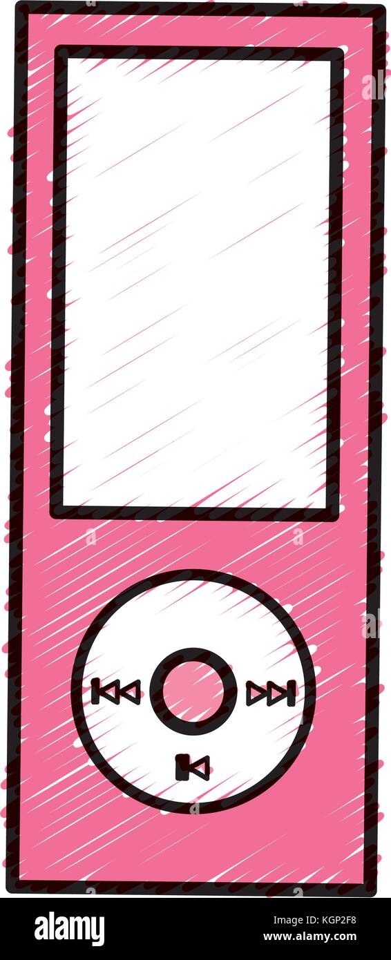mp3 player music device vector illustration design Stock Vector Image ...