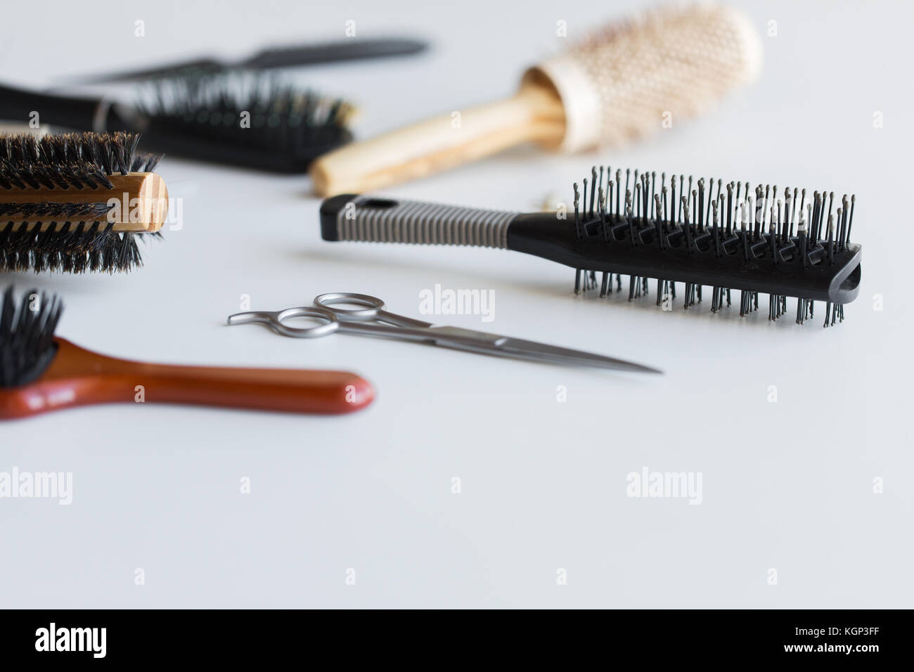 Scissors professional tool hairdressing hi-res stock photography and ...