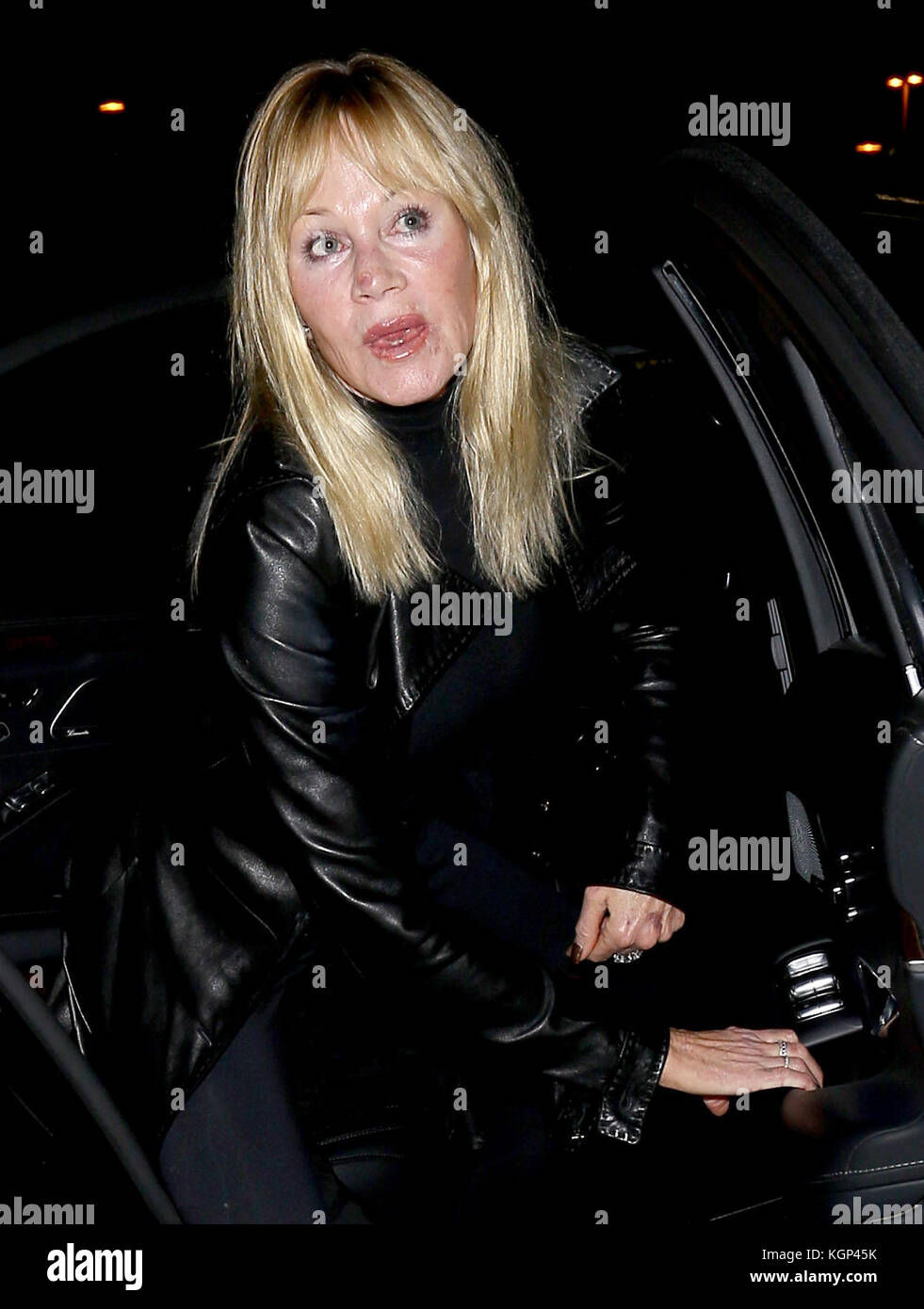 Melanie Griffith spotted with a scar on her nose at LAX airport over ...