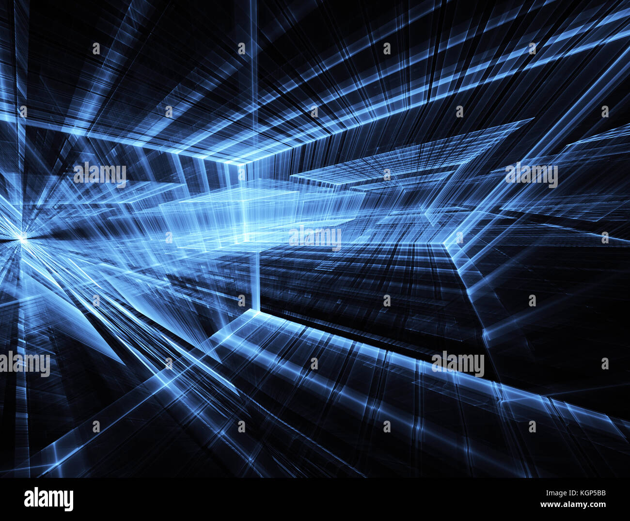 Abstract technological background - the image generated on the computer ...