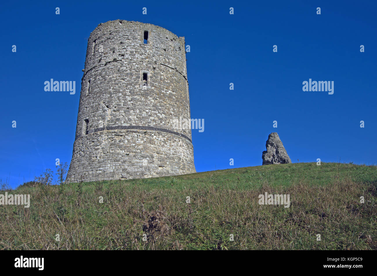 Hadleigh Castle, South East Tower, Essex, England Stock Photo - Alamy