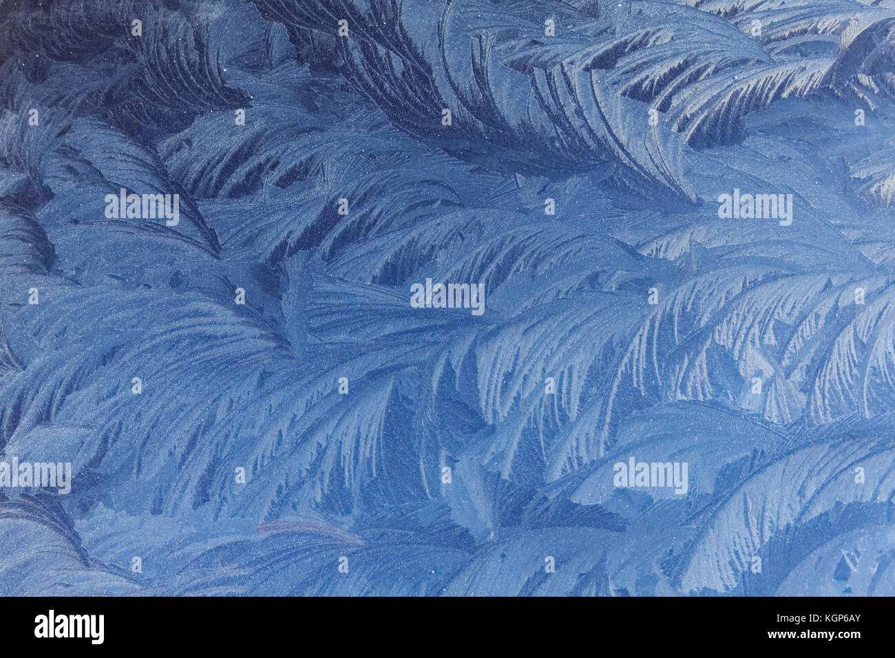 Crystal white frost pattern hi-res stock photography and images - Alamy