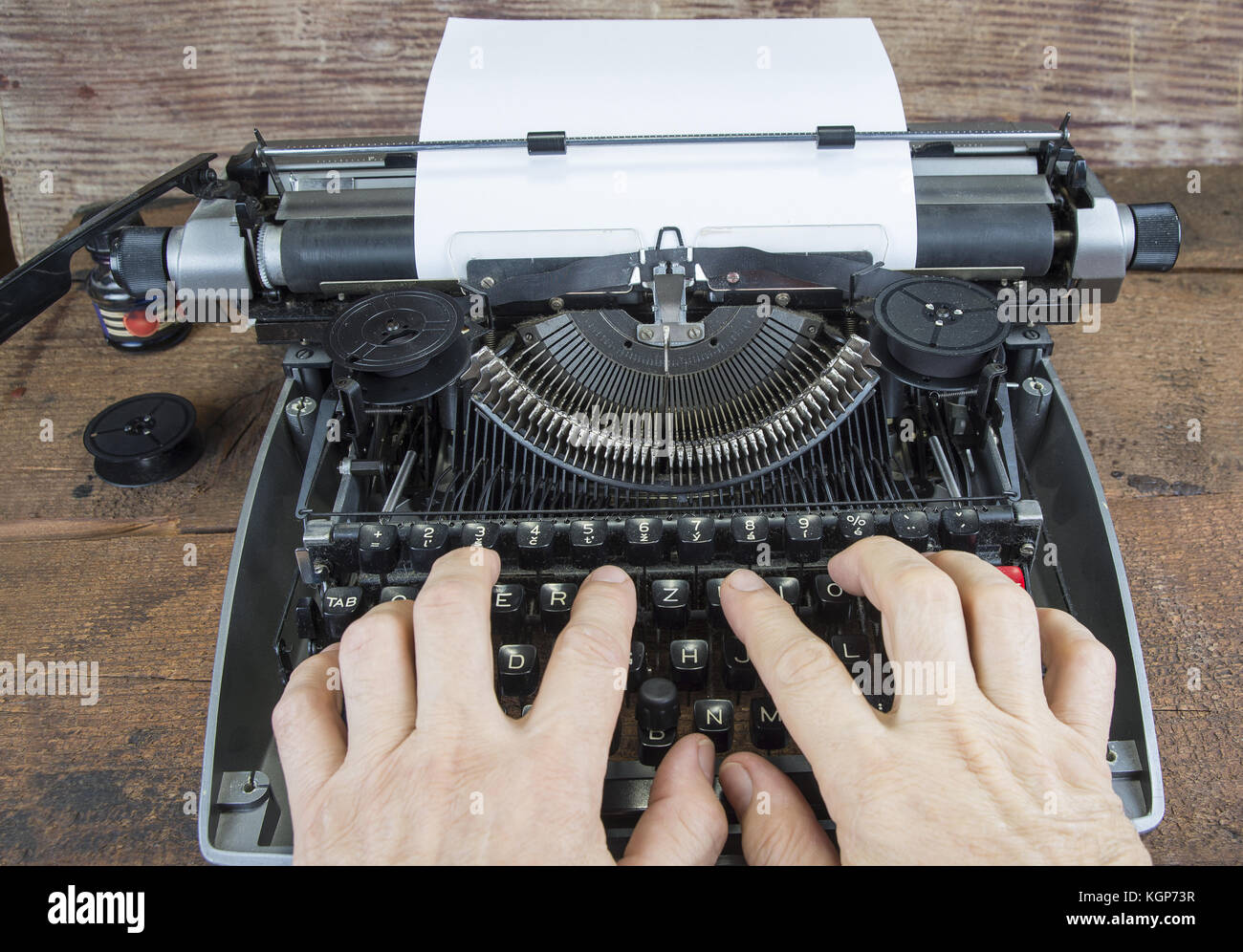 Old 1960s typewriter keyboard hi-res stock photography and images - Alamy