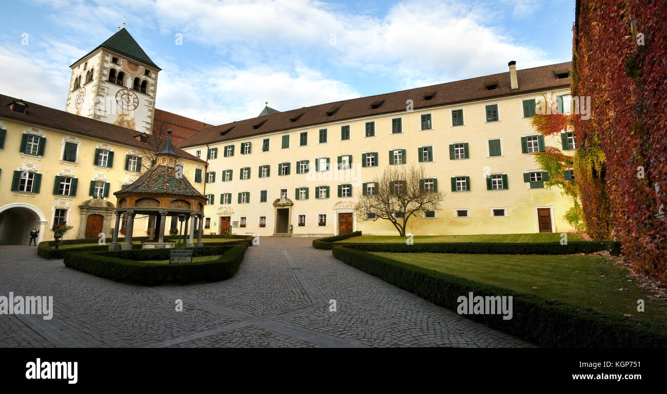 Varna (BZ) Ita 2 November 2017: Abbey of Novacella, south tyrol ...