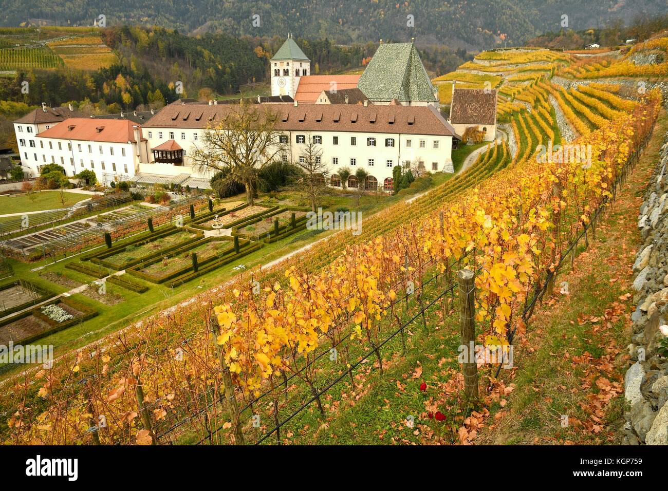 Abbey of novacella hi-res stock photography and images - Alamy