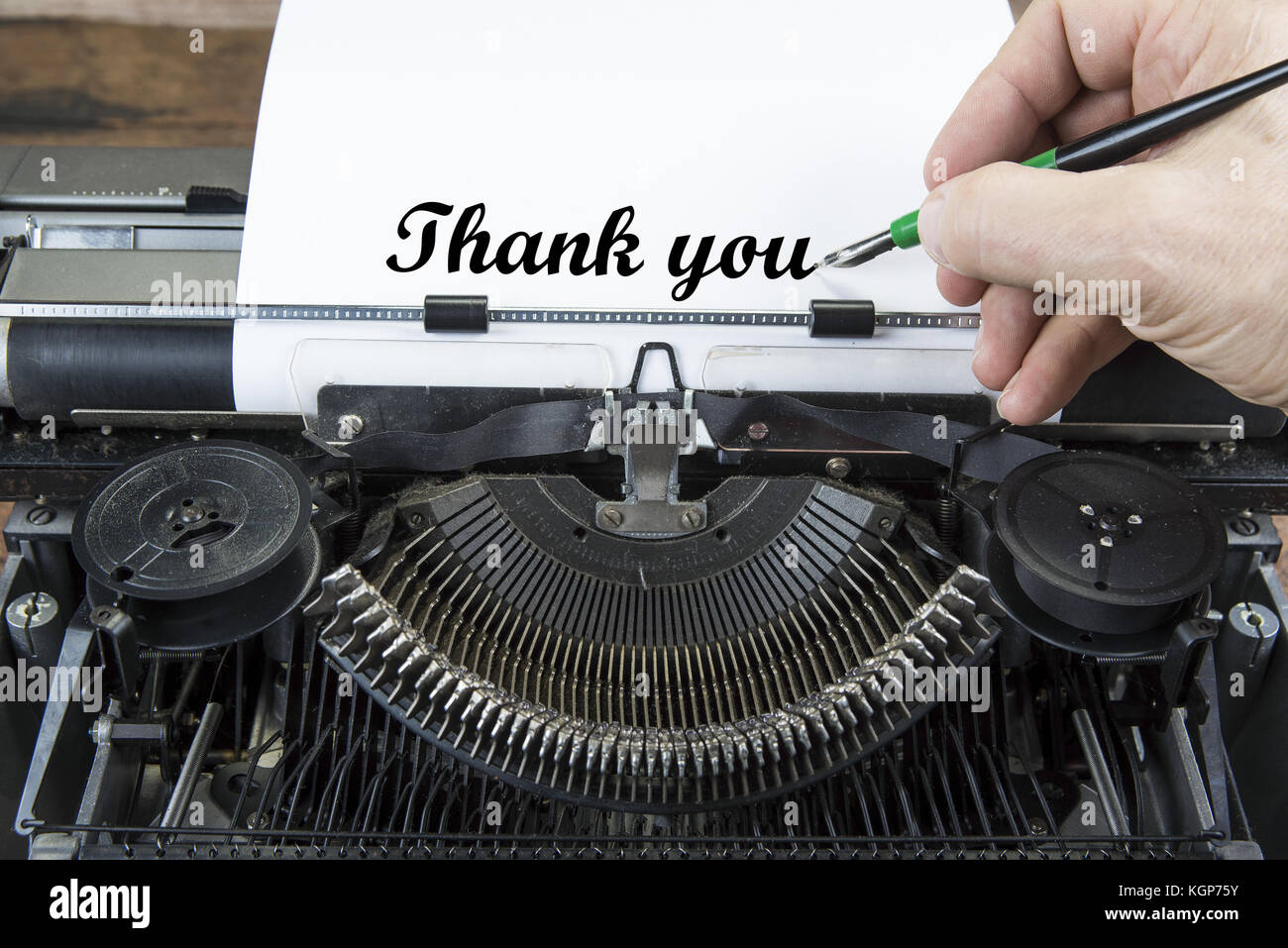 Old 1960s typewriter keyboard hi-res stock photography and images - Alamy