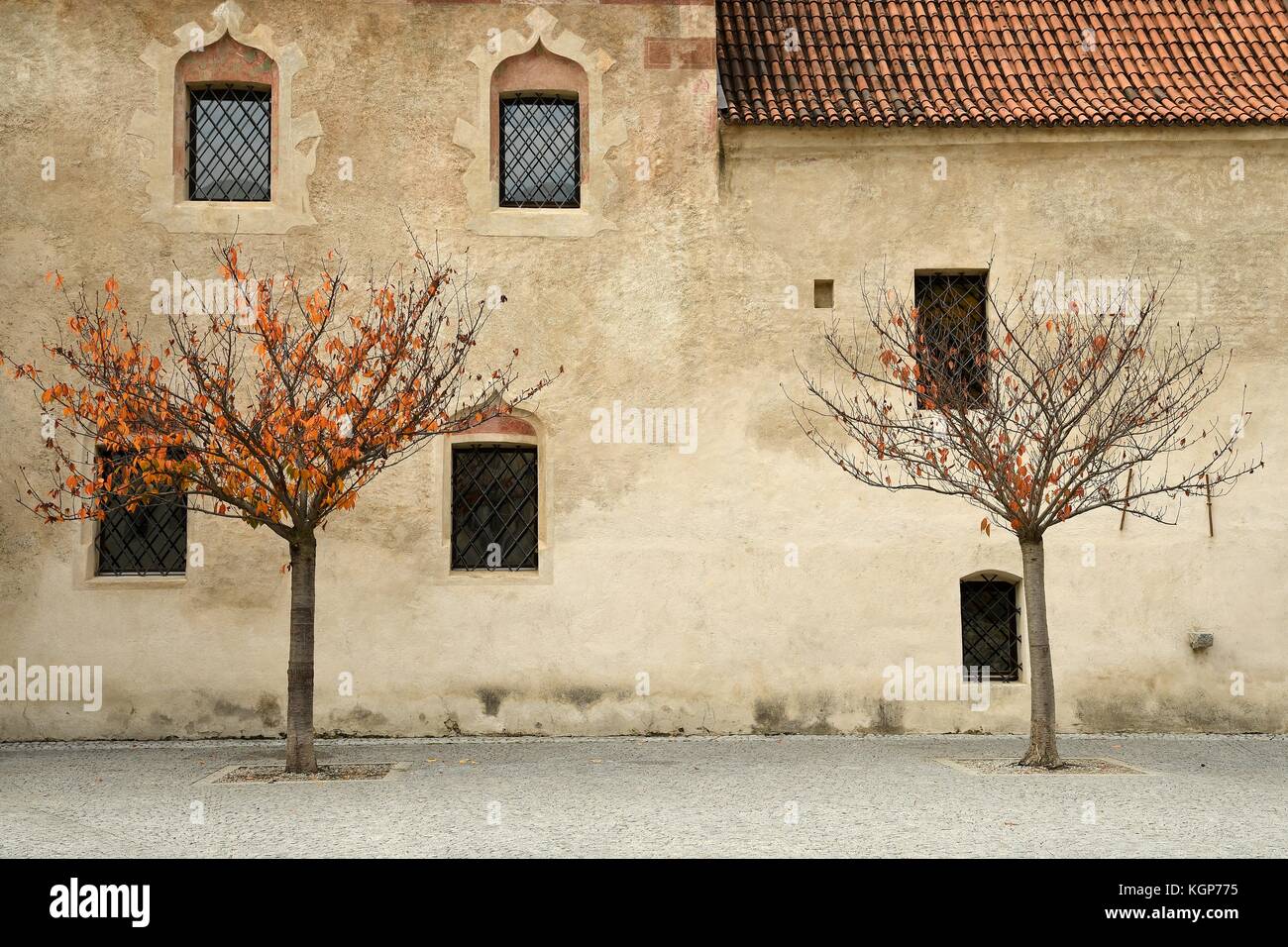 Varna (BZ) Ita 2 November 2017: Abbey of Novacella, south tyrol ...