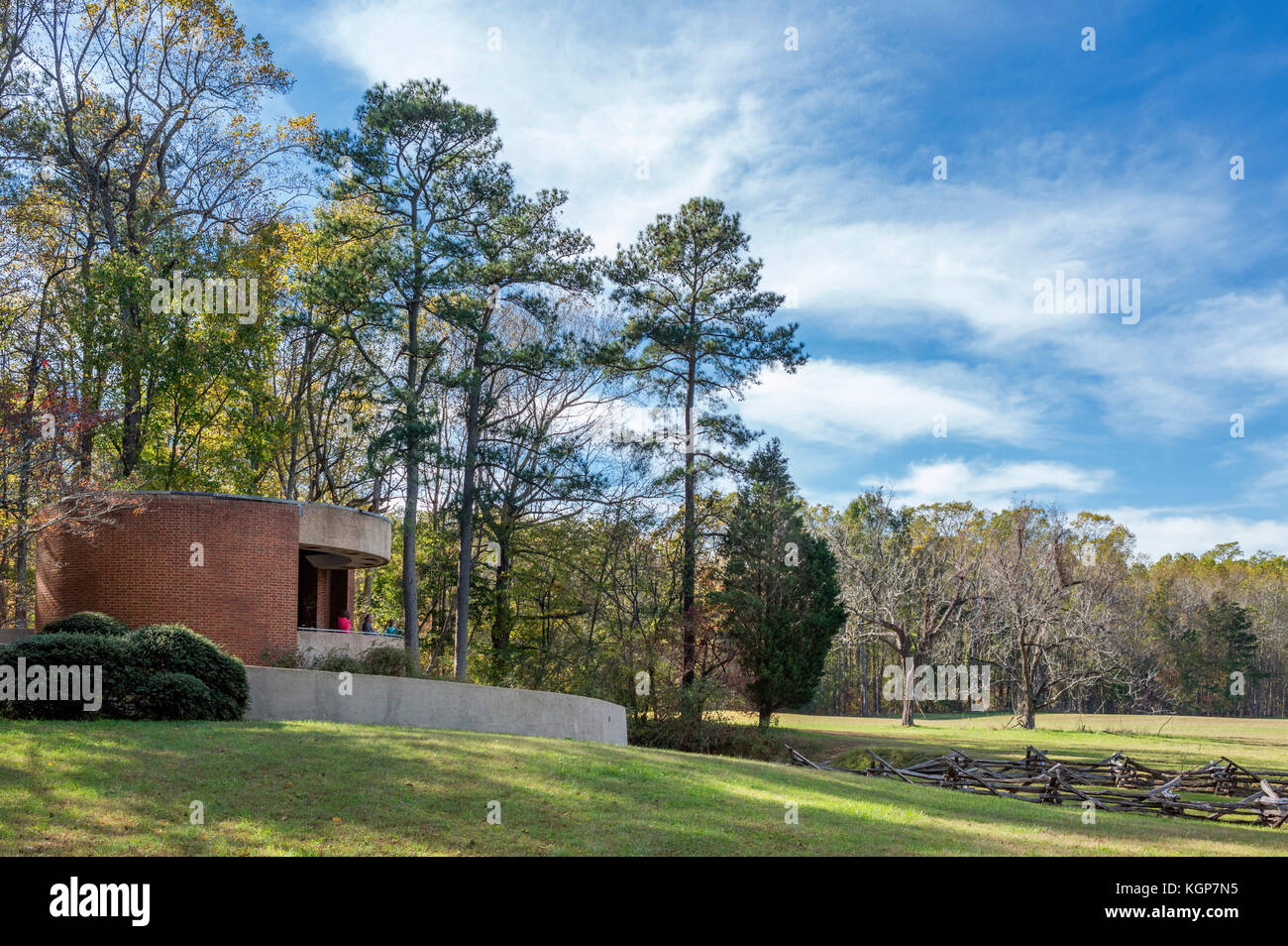 Lookout point at Surrender Field, Yorktown Battlefield, Yorktown ...