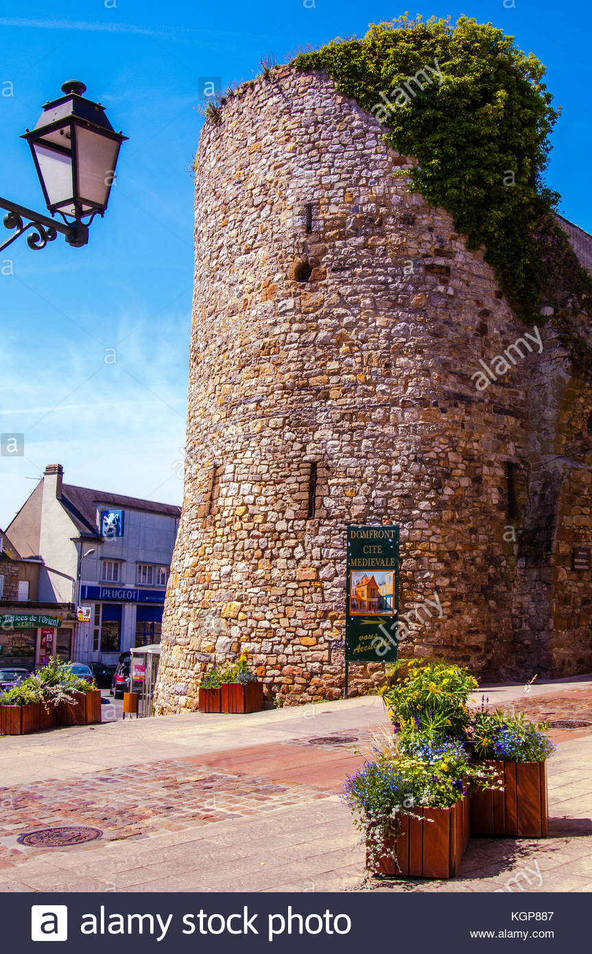 Domfront Castle Stock Photos & Domfront Castle Stock Images - Alamy