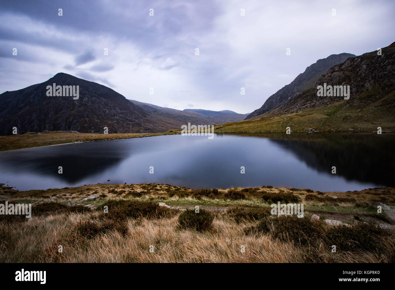 Llyn Idwal, Snowdonia, Wales Stock Photo - Alamy
